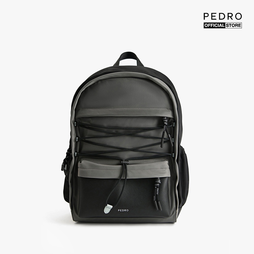 PEDRO - Balo nam chữ nhật phối dây rút thời trang PM2-25210192-01 ...