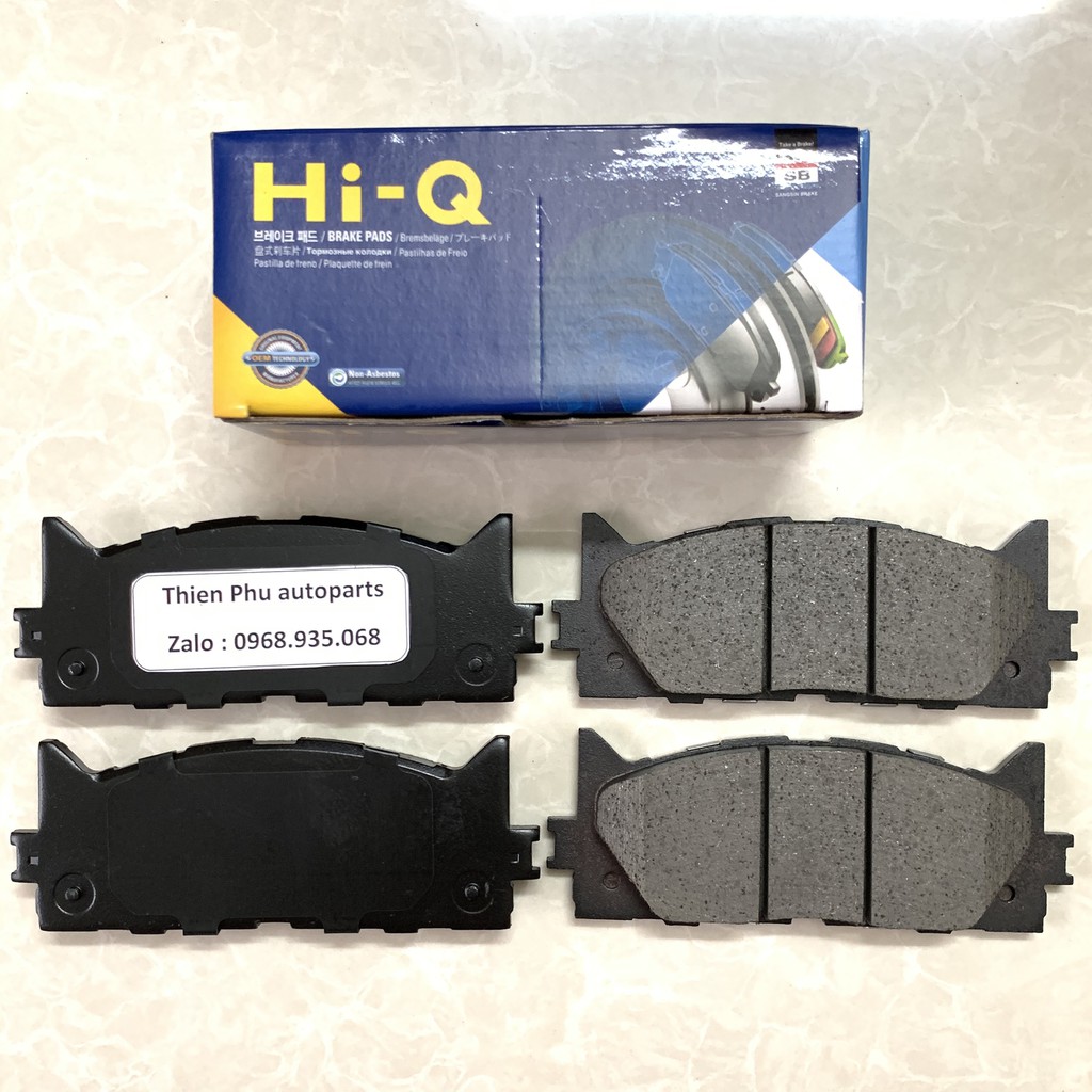 BỐ THẮNG / MÁ PHANH CAMRY TRƯỚC 2.4/3.5 ( 07- ) + AVALON ( 05-12) . OEM ...