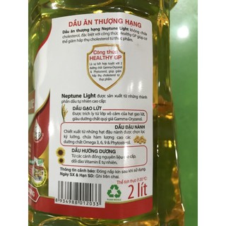 Dầu ăn Neptune Light 2L date mới nhất | Shopee Việt Nam