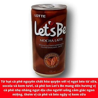 CAFE LON (LET'S BE MOCHA) LOTTE 175ML | Shopee Việt Nam