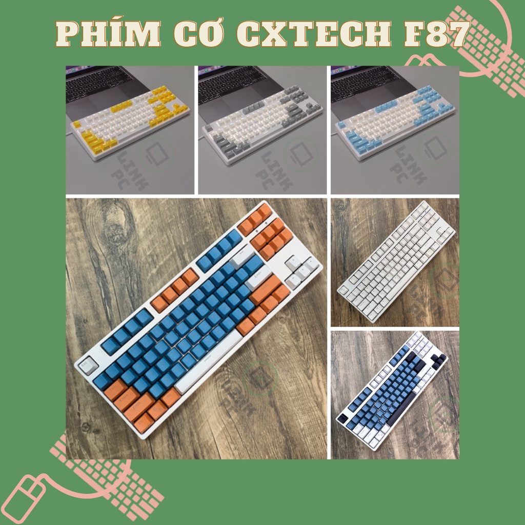 Phím cơ CXTech F87 Outemu Red|Brown|Silent Switch New Box - Dây Type C ...