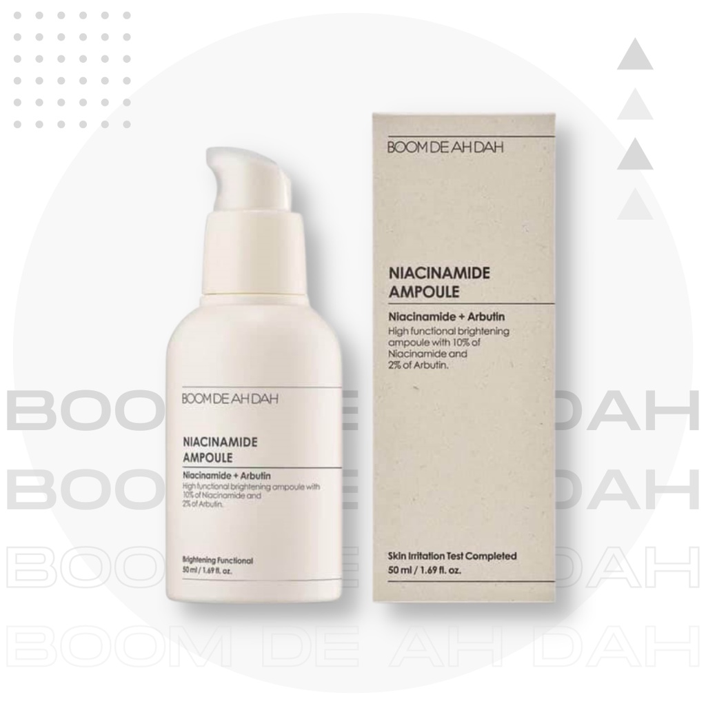 Serum BOOM DE AH DAH Niacinamide 10% + Arbutin 2% | Shopee Việt Nam