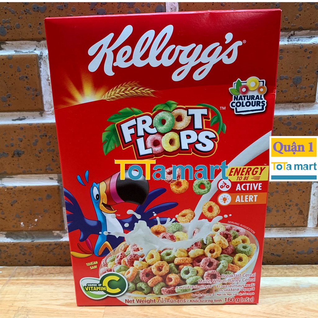 Mua (hsd 03->05/2023) Ngũ cốc KELLOGG'S hộp nhỏ COCO CHEX, FROOT LOOPS ...