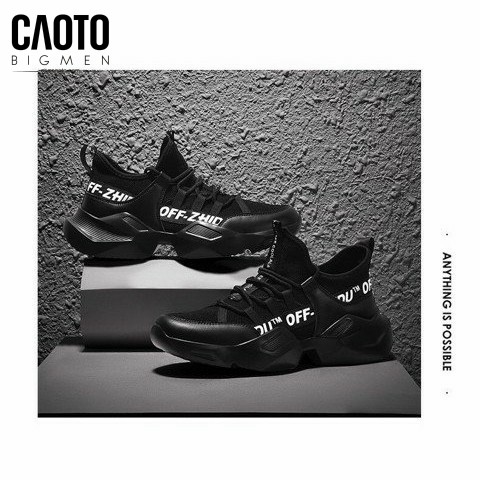 Mua Giày Sneaker OFF TM Màu Đen Size Lớn 45-46-47-48 giá rẻ nhất | TecKi.Vn
