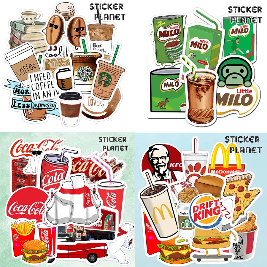 Mua Sticker cute, dễ thương mẫu HOT nhất dán trang trí laptop, mũ nón ...
