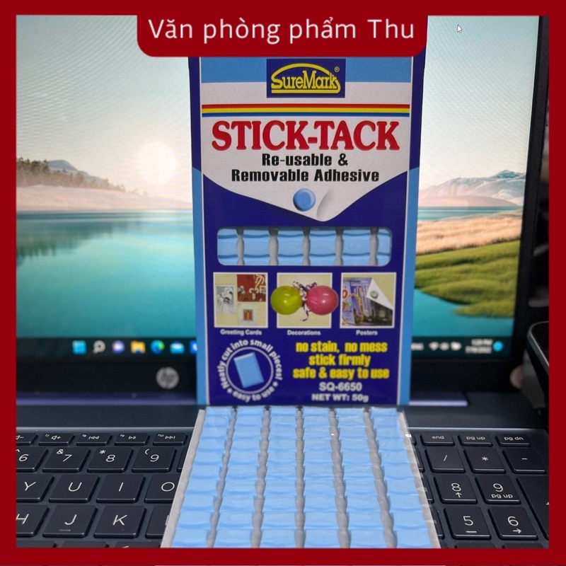 Mua Stick-Tack SureMark SQ-6650 là một loại keo có độ dính ít, có hình ...