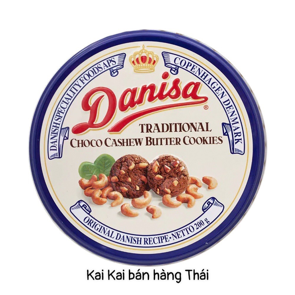 Bánh Danisa Socola hạt điều Thái Lan 200g | Shopee Việt Nam