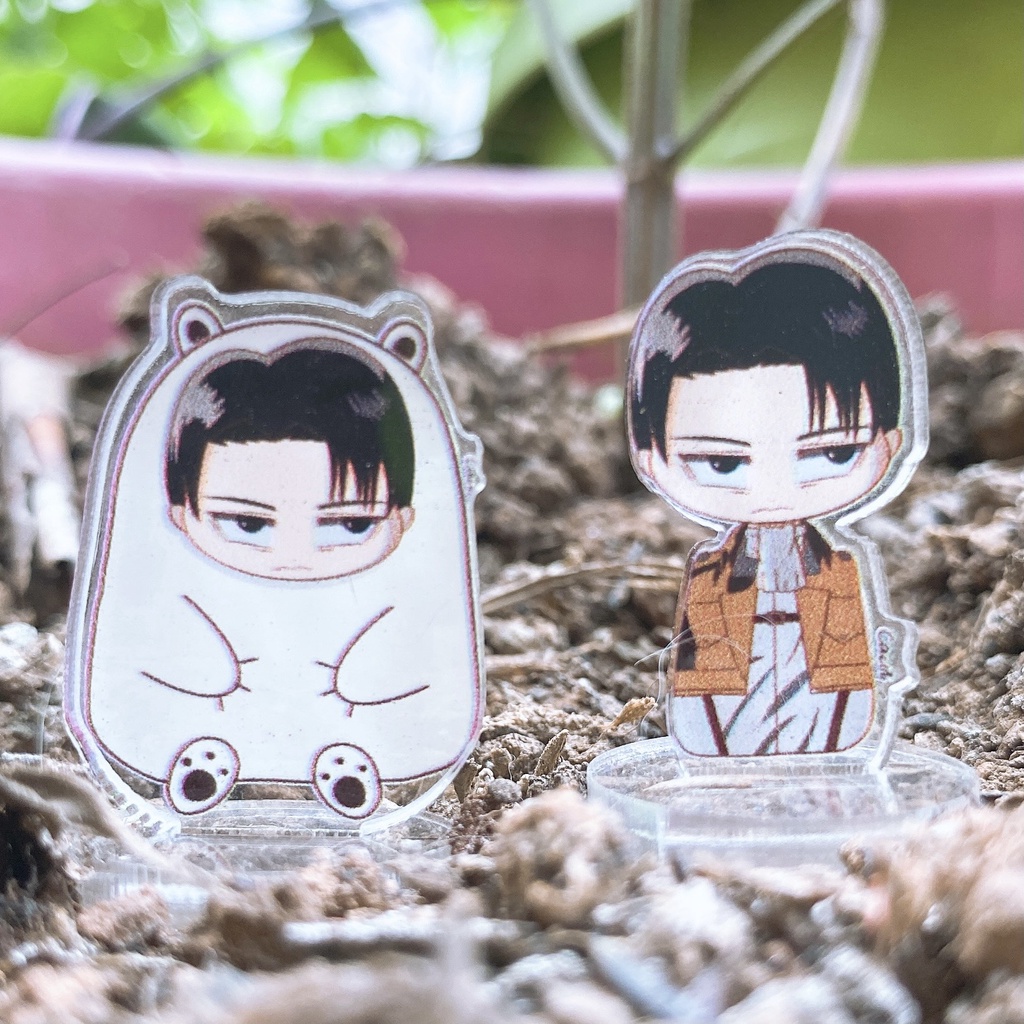 Mua Tượng mica mô hình mini - Standee mini Anime Đại Chiến Người Khổng ...