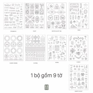 Hình dán tô màu - Coloring sticker pack | Shopee Việt Nam