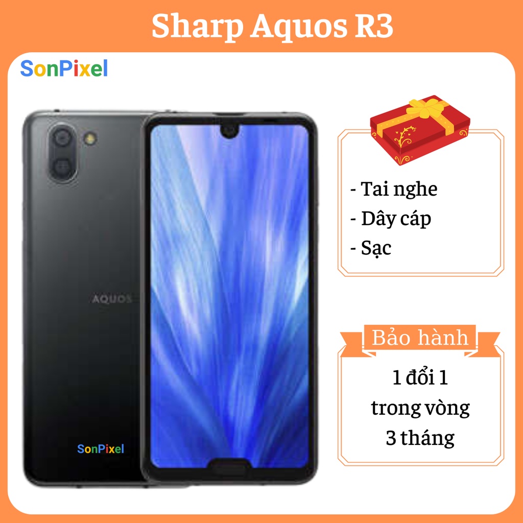 Sharp Aquos R3 Điện Thoại Chip Snapdragon 855 Ram 6Gb, Bộ Nhớ 128Gb, Màn 2K . Chiến Mọi Loại ...