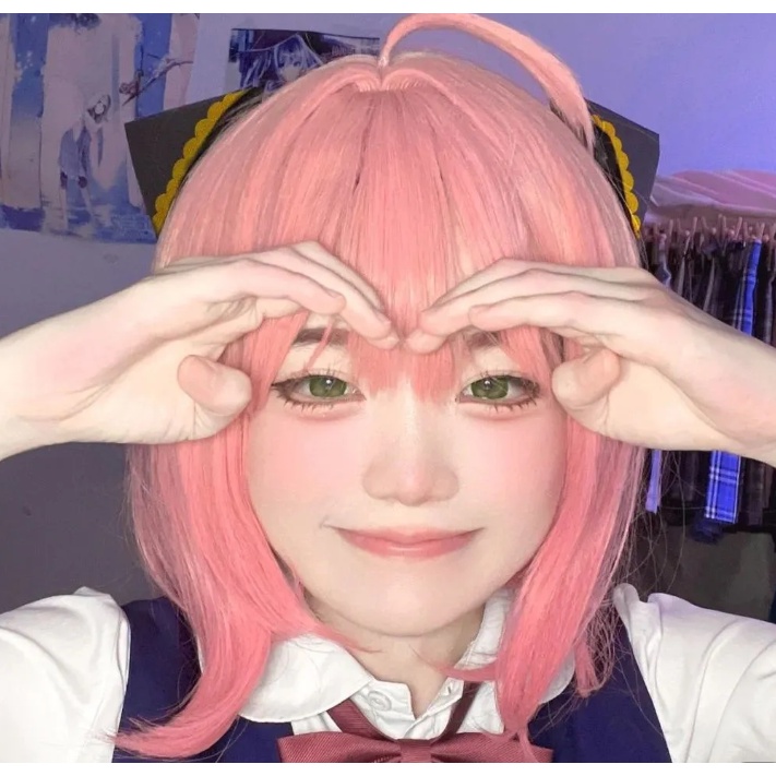Mua Bộ Tóc Giả Hóa Trang Nhân Vật Phim Spy x FAMILY / cosplay (Anya ...
