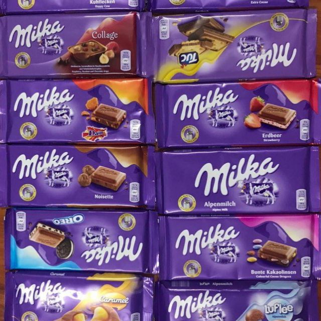 Kẹo Socola Milka nhiều vị | Shopee Việt Nam