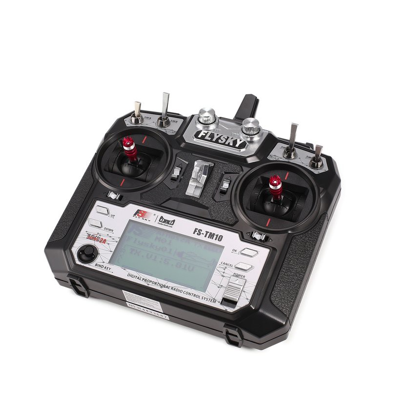 M1/B5 Flysky FS-TM10 FS-i6X 10CH 2.4GHz AFHDS RC Transmitter with FS-IA10B Receiver – Đồ chơi trẻ em