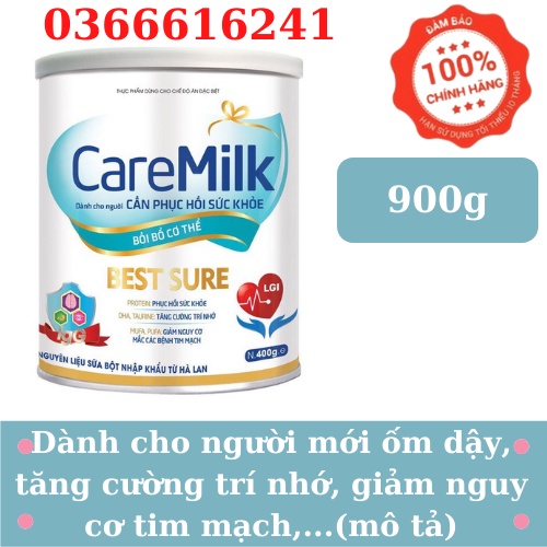 Mua Sữa bột, Sữa Care Milk BEST SURE dành cho người mới ốm dậy, cần ...