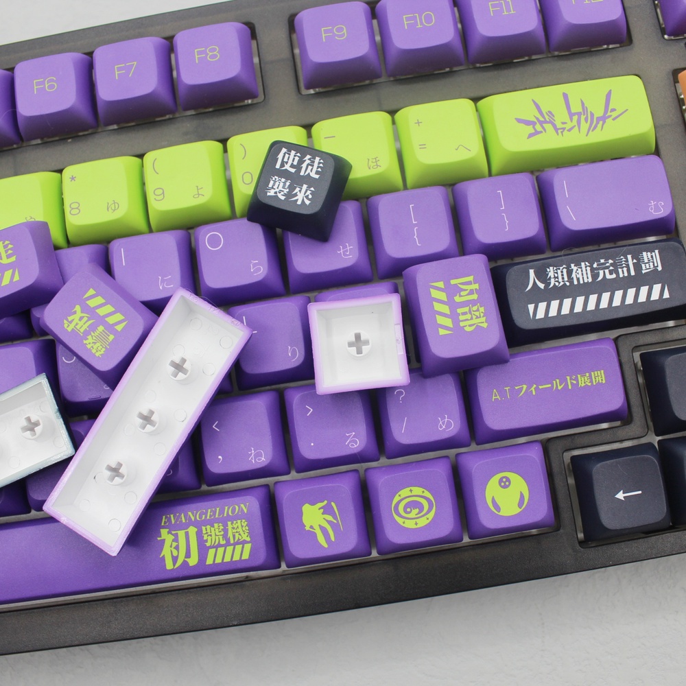 Mua EVA-01 Keycaps XDA Hồ sơ EVANGELION Chủ đề Anime PBT DYE SUB Bàn ...