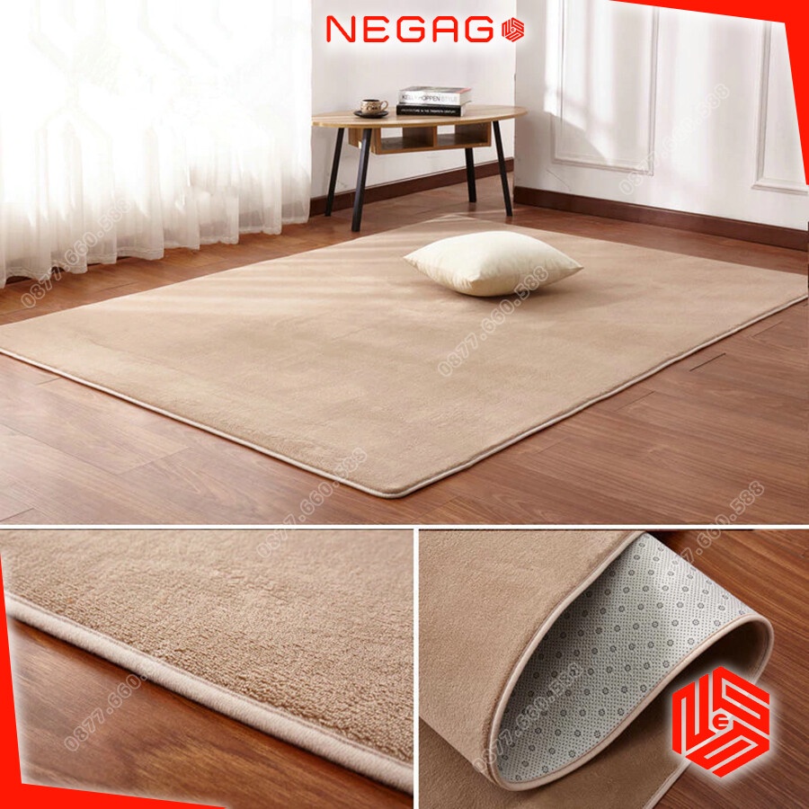 Mua Thảm trải sàn ngồi ăn cơm | NHUNG | màu Lac đà 1m6x1m | NEGAGO giá ...
