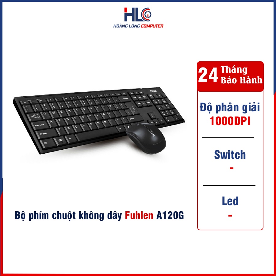 Mua Bàn phím Keyboard Cơ Không Dây Fuhlen A120G Cho Gaming Văn Phòng ...