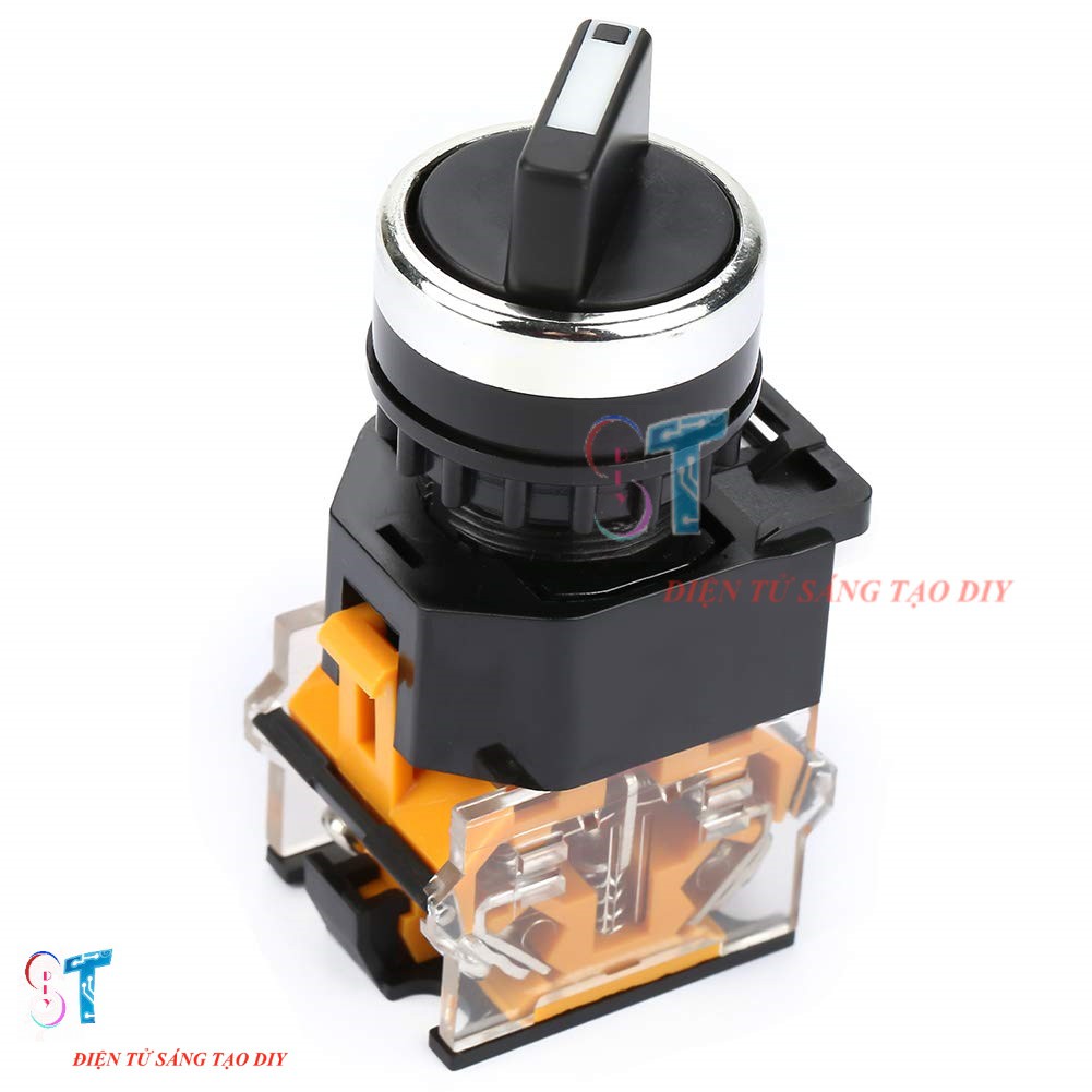 Công Tắc Xoay 3 Vị Trí LA38 10A Phi 22mm | Shopee Việt Nam