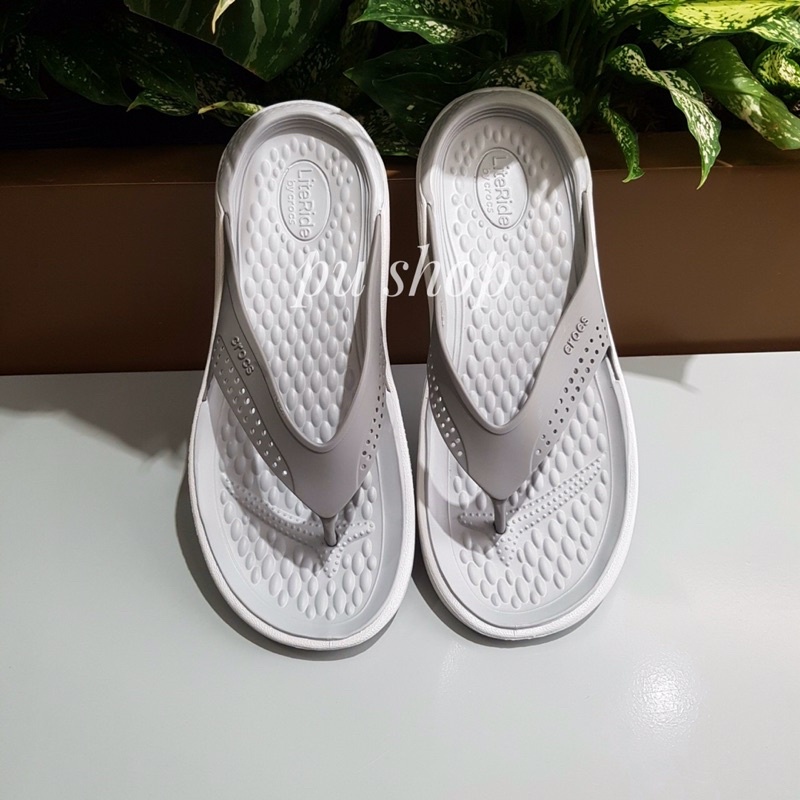 Dép kẹp crocs Literide | Shopee Việt Nam