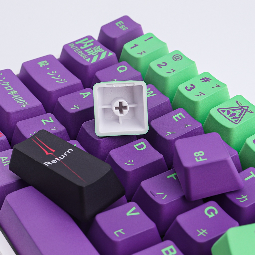 Mua EVA keycap, 120 keycaps PBT keycaps OEM profile Double-click EVA ...