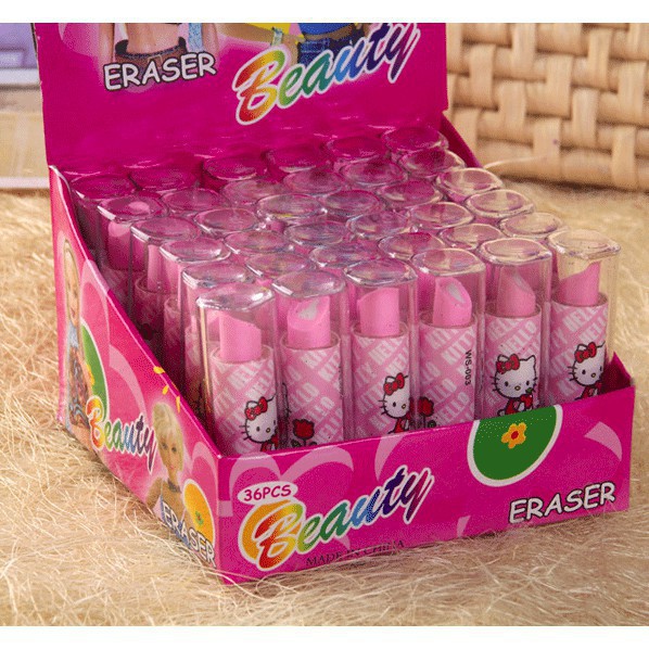 Mua Q1 Tẩy Bút Chì Hình Thỏi Son Hello Kitty 1 giá rẻ nhất | TecKi.Vn