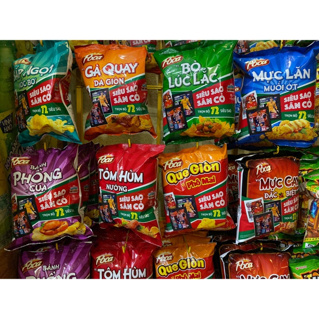 Combo 10 gói bim poca các vị (mix ngẫu nhiên) | Shopee Việt Nam