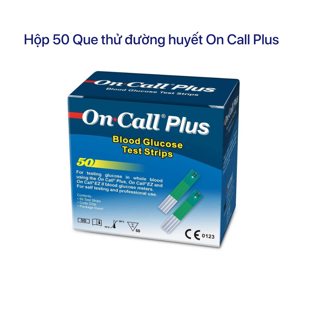Mua Hộp 50 Que Thử Đường Huyết On Call Plus Acon Mỹ, Hàng Nhập Khẩu ...