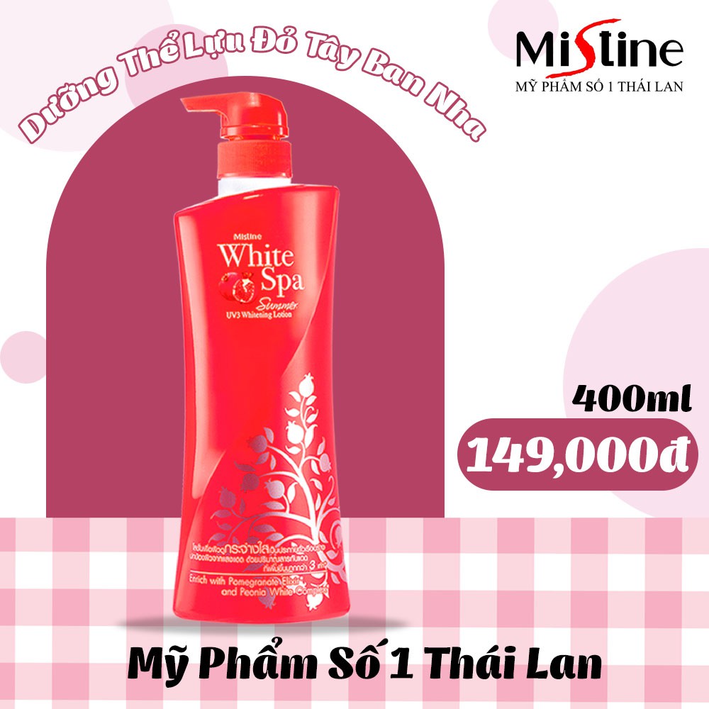 Mua KEM DƯỠNG DA TOÀN THÂN MISTINE WHITE SPA SUMMER UV3 WHITENING ...