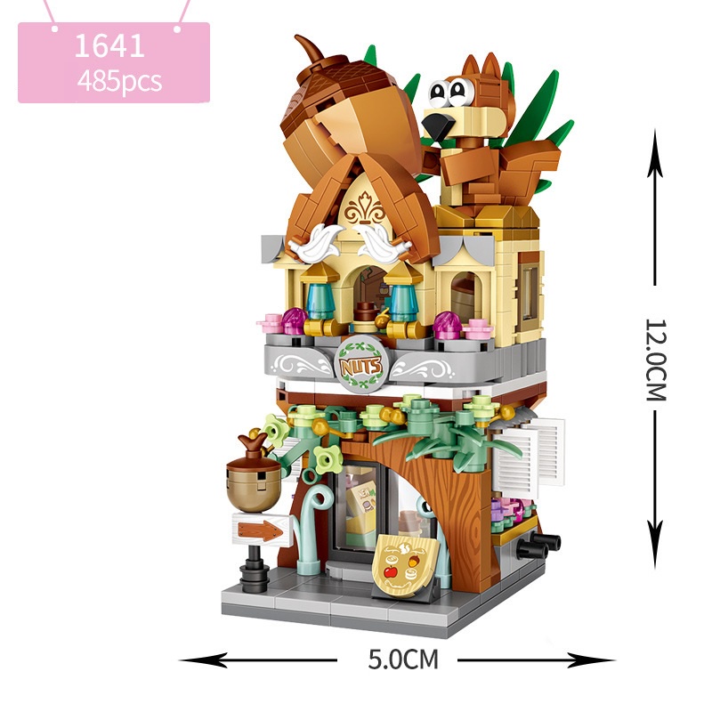 Mua Đồ chơi lắp ráp building blocks LOZ mô hình cửa hàng tiện lợi- Nuts ...
