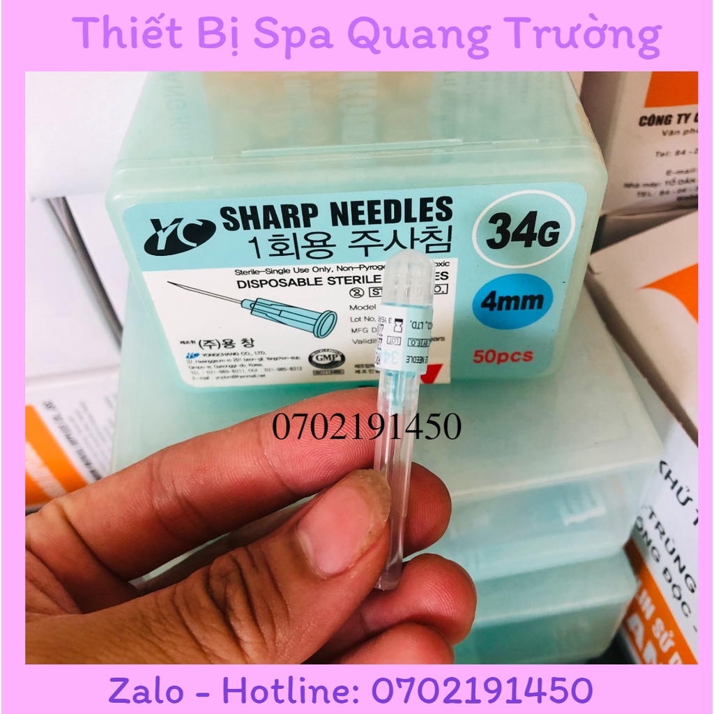 Mua Lẻ 1 cái Kim tiêm meso Kim tiêm dưỡng chất căng bóng da ,Kim 34G ...