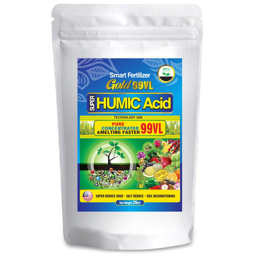 Mua Phân bón Super Humic Acid - Gold 99VL (1kg) giá rẻ nhất | TecKi.Vn