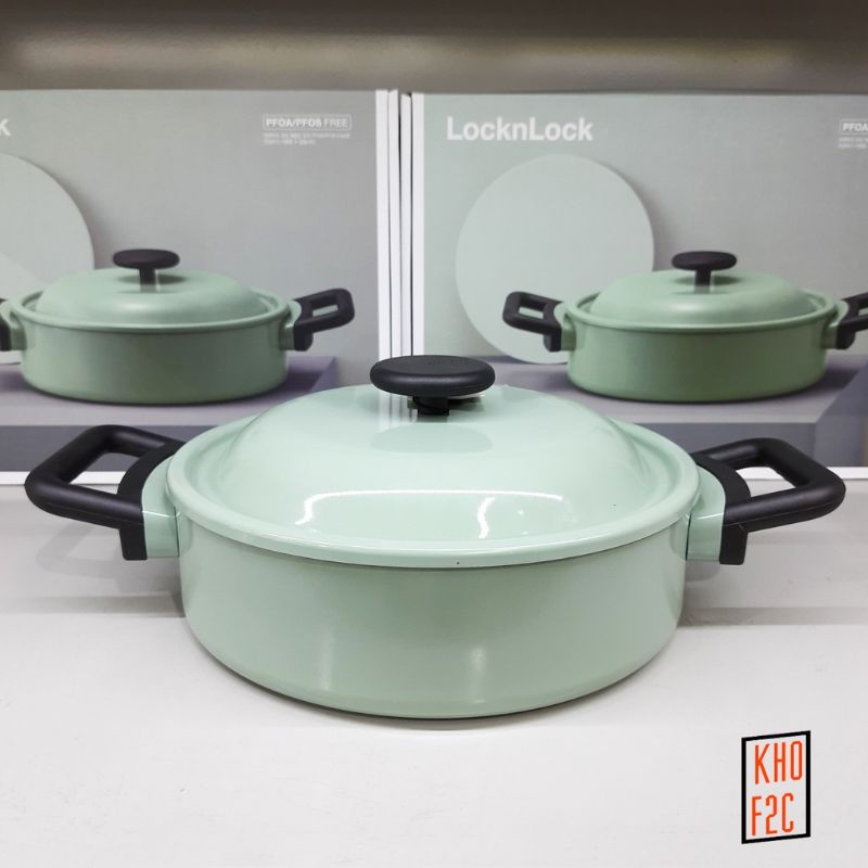 Nồi Decor Lock&Lock Ceramic LDE1244IH 24cm | Shopee Việt Nam