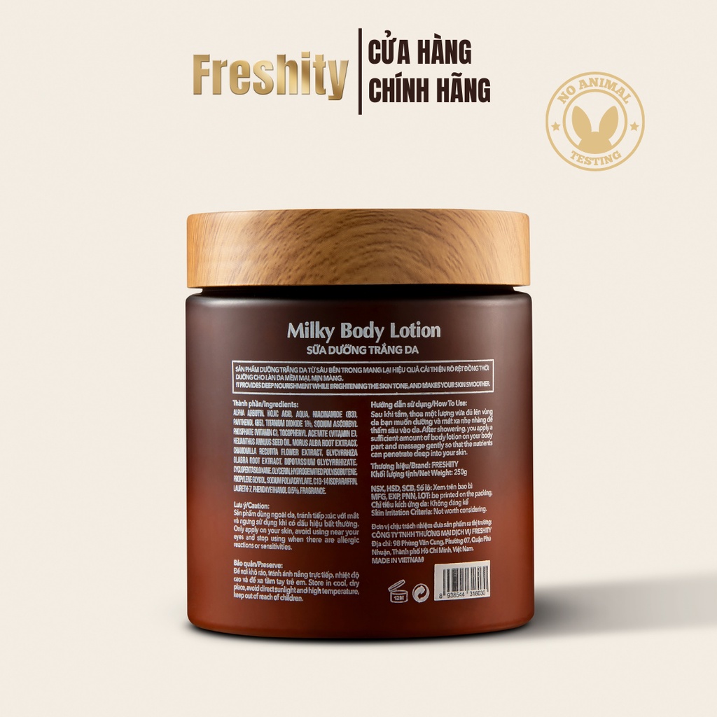 Mua Sữa Dưỡng Thể Dưỡng Trắng Da Toàn Thân Freshity Milky Body Lotion ...