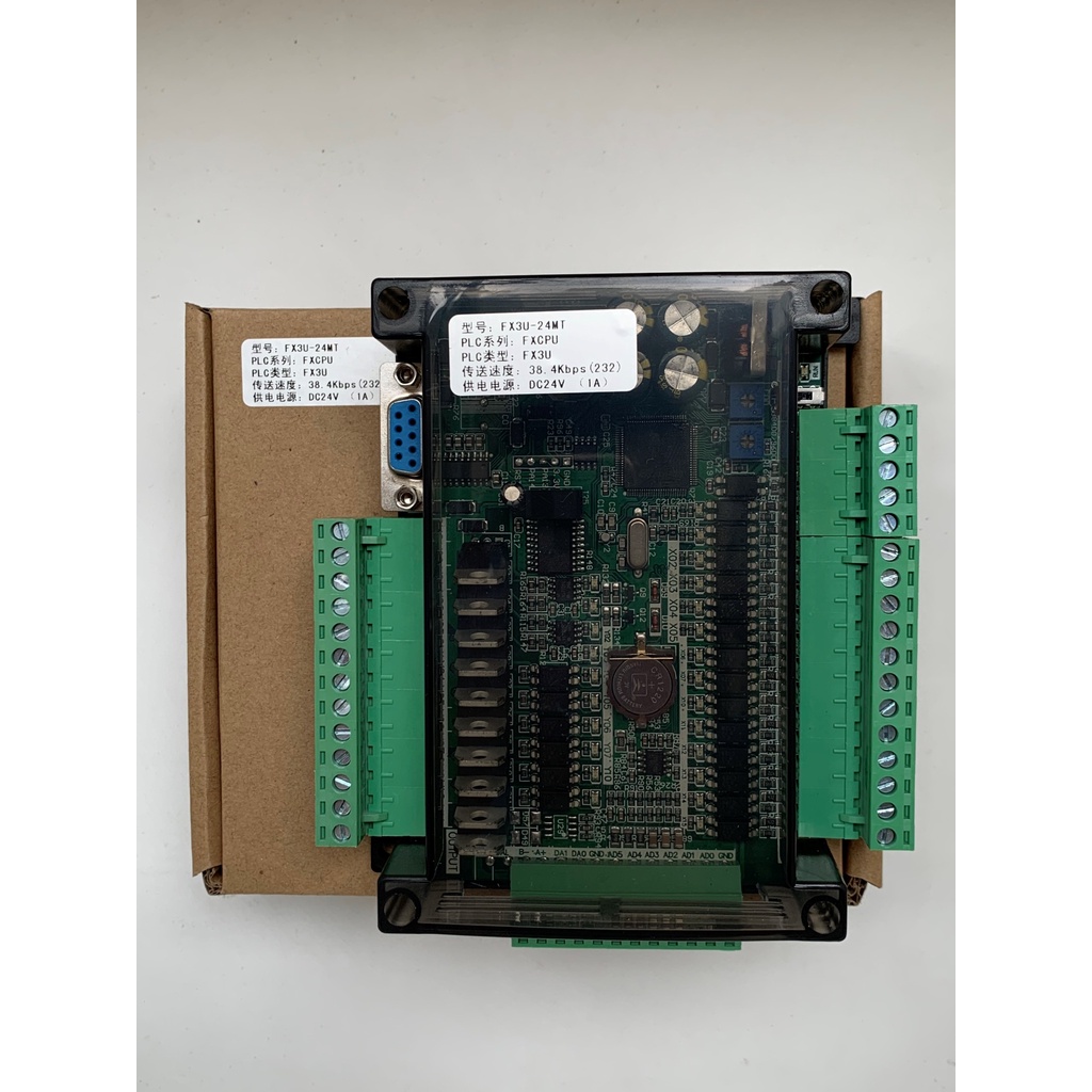 Board PLC Mitsubishi FX3U-24MT-6AD-2DA | Shopee Việt Nam