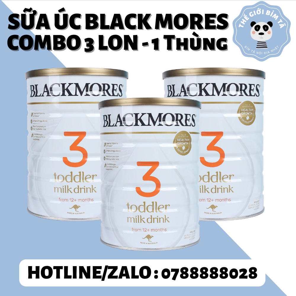 Sữa Bột BLACKMORES Nội Địa Úc Đủ Số 1.2.3 - 900gr - MixASale