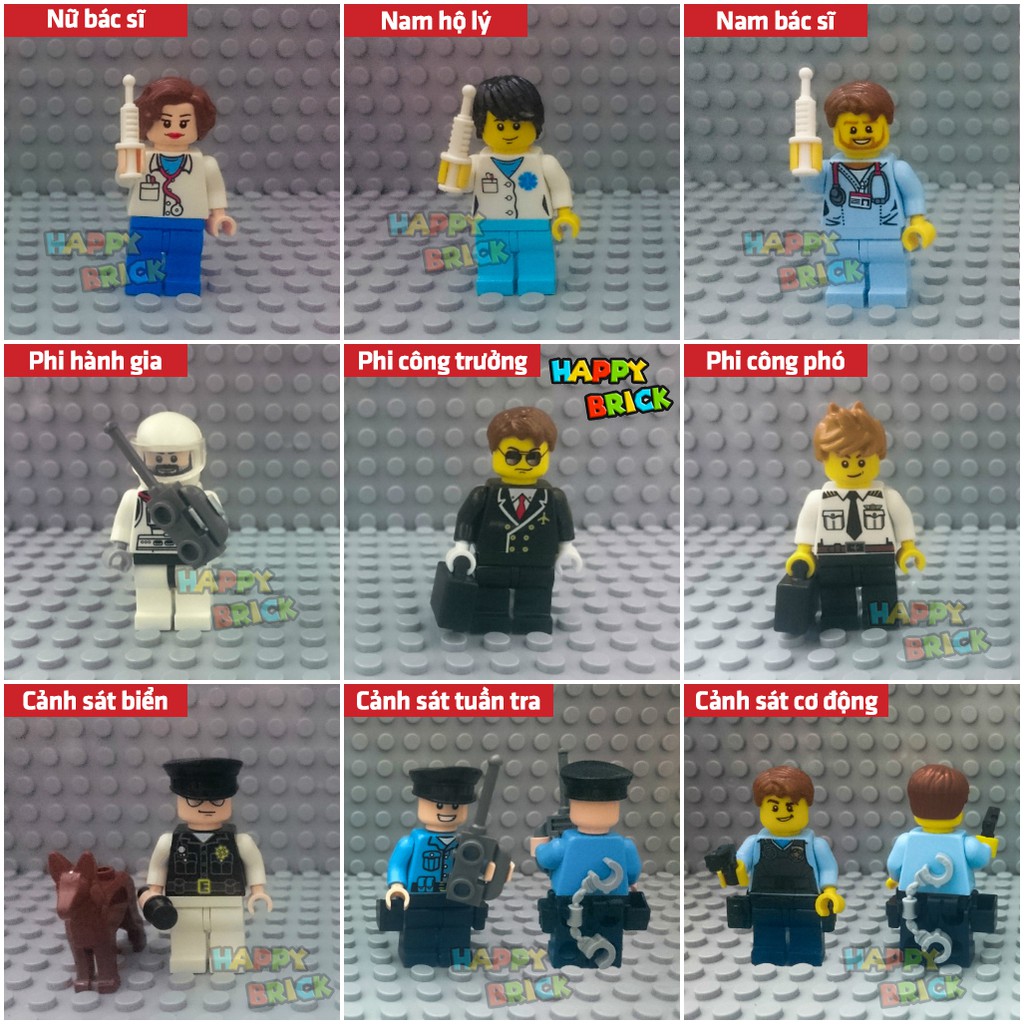 Nhân vật Lego minifigures ( 20 mẫu C ) | Shopee Việt Nam