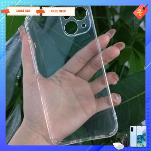 Ốp điện thoại tpu trong suốt dày dặn thích hợp cho iphone 13 13 pro max 12 12 pro max 1111 pro ...