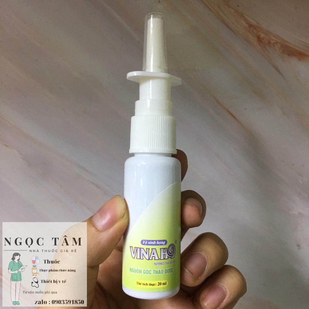 Mua Xịt họng Vinaho Thái Dương - Giảm ho, Vệ sinh họng, khử mùi hôi ...