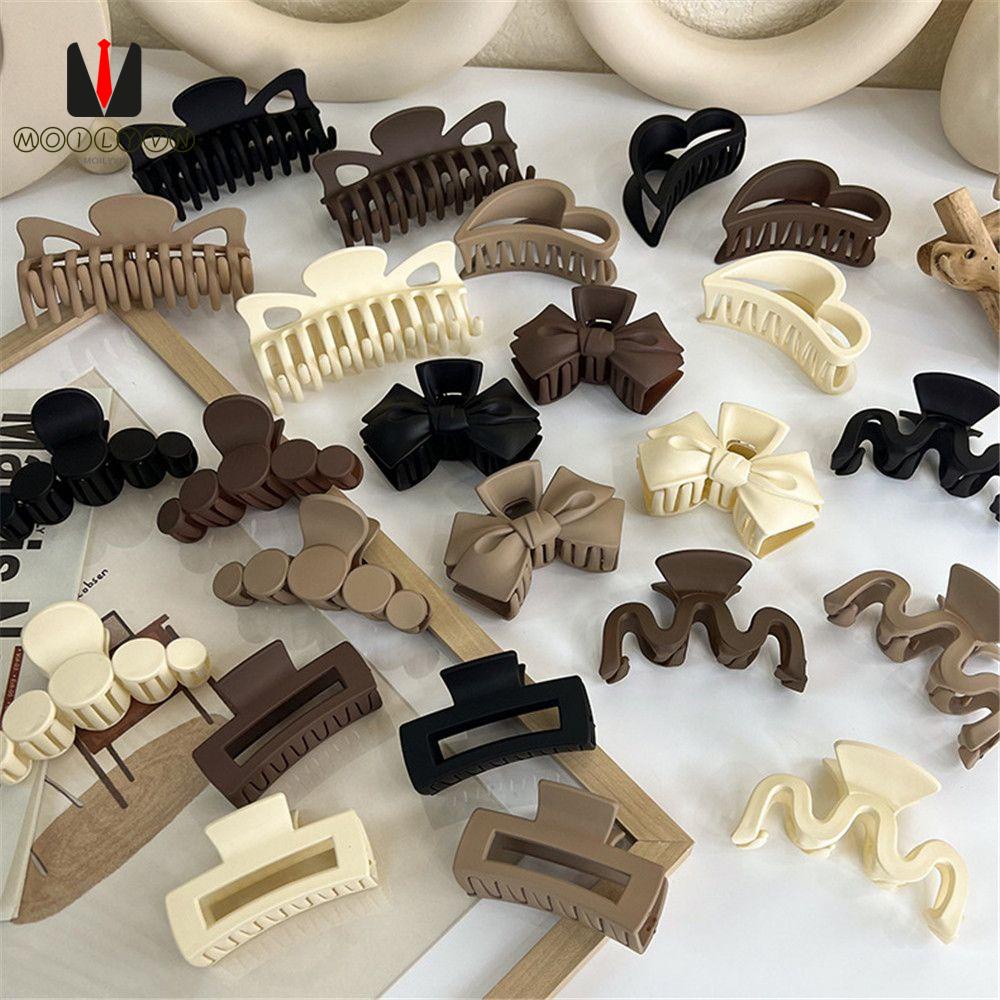 MOILY Large Women Hair Claws Acrylic Girls Hairpins Hair Accessories ...