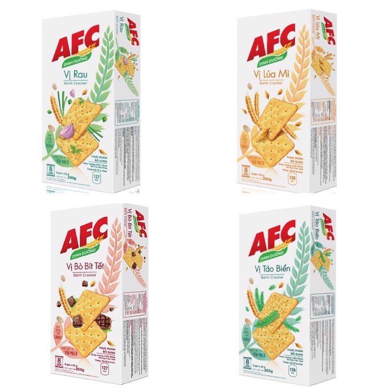 Bánh Quy AFC Cracker đủ các hương vị 200g | Shopee Việt Nam