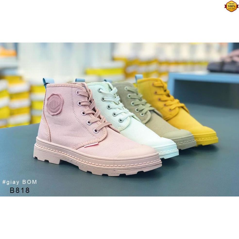 Mua Giày Boot Nữ Cổ Lửng Đế Cao 2 cm Vải Mền (4 vàng) B818 : : ; $ 12 ...