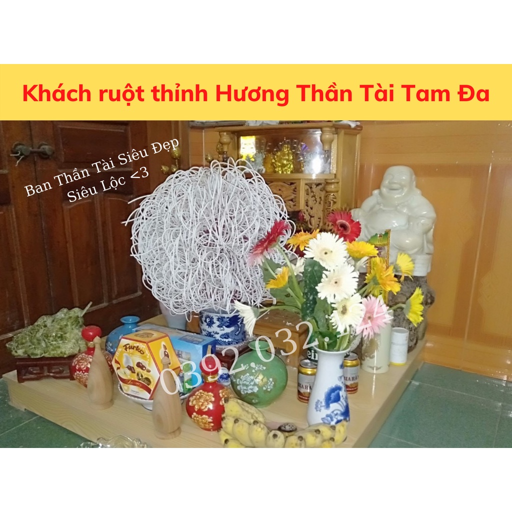 Mua Nhang Tài Lộc Tam Đa MÀU TRẮNG - ĐỎ - VÀNG ÁNH KIM hương trầm cuộn ...