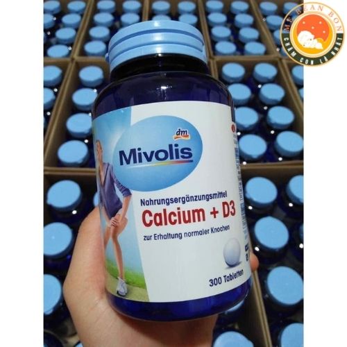 Mua Canxi và vitamin D3 Mivolis Calcium D3 300 viên của Đức cho người lớn từ 18 tuổi hỗ trợ ...
