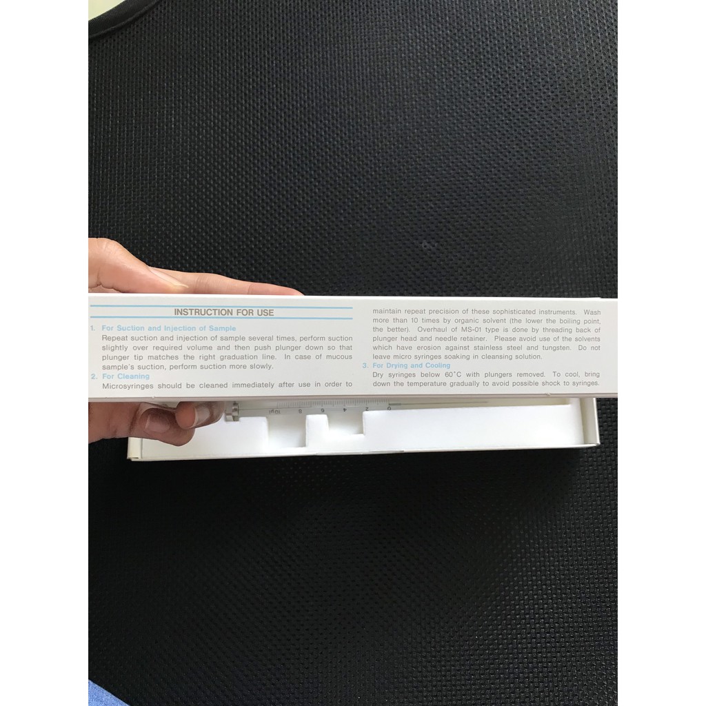 Mua MS*25 Kim tiêm thủy tinh 25ul, GC, Syringe 25µl, dài 50mm, đầu kim ...