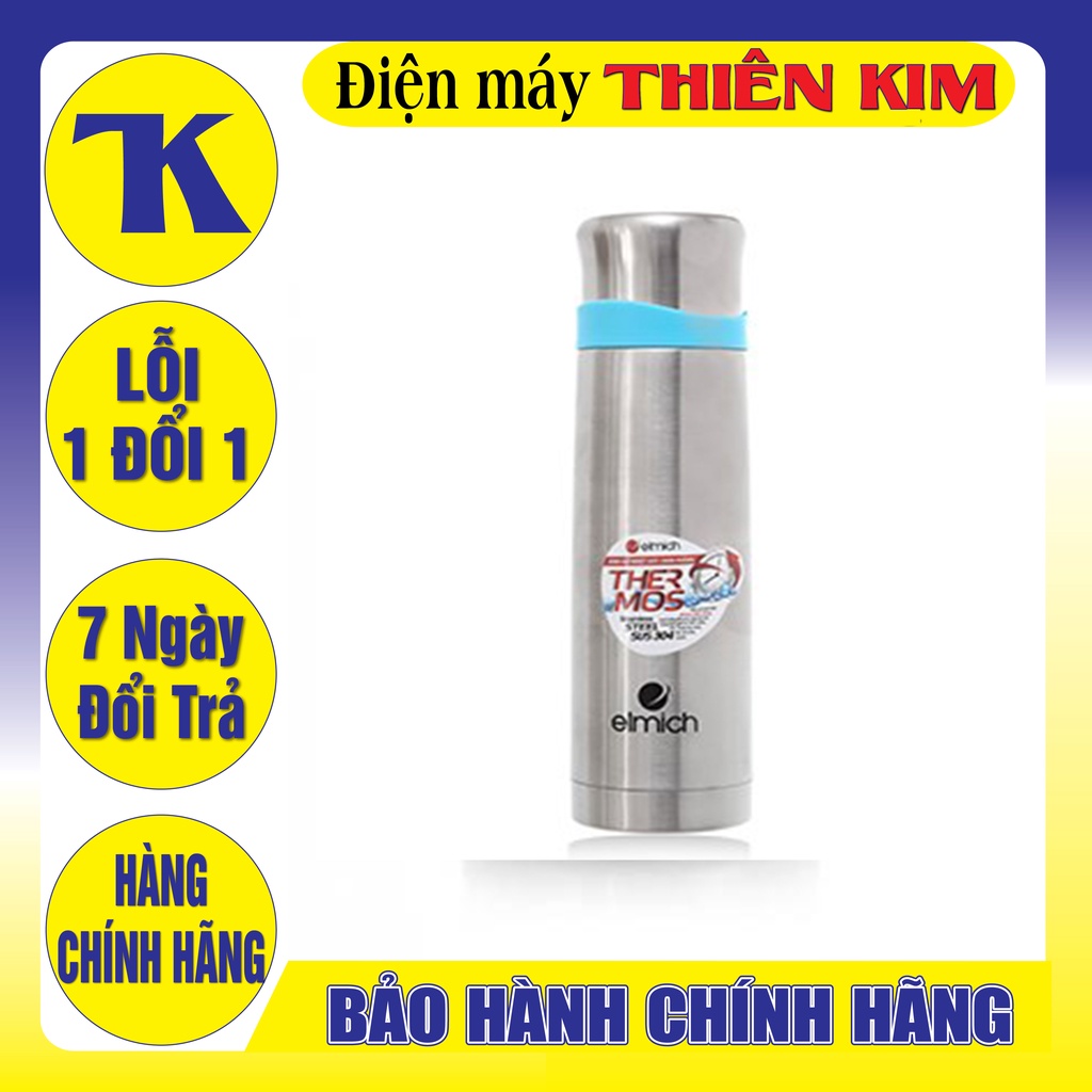 BÌNH GIỮ NHIỆT ELMICH INOX 304 500ML K5-HÀNG CHÍNH HÃNG CAO CẤP-BẢO HÀNH 12 THÁNG TOÀN QUỐC ...