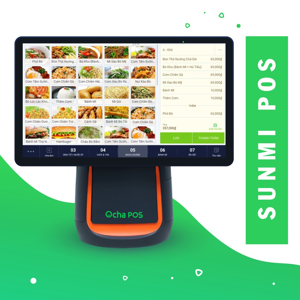 Máy POS Sunmi T2 Ocha | Shopee Việt Nam