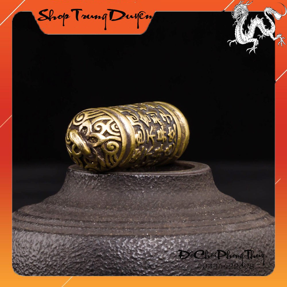 Mua Trang TRí Móc Khóa Mặt Dây Chuyền Đồng Thau Kim Luân Thần Chú - Đồ ...