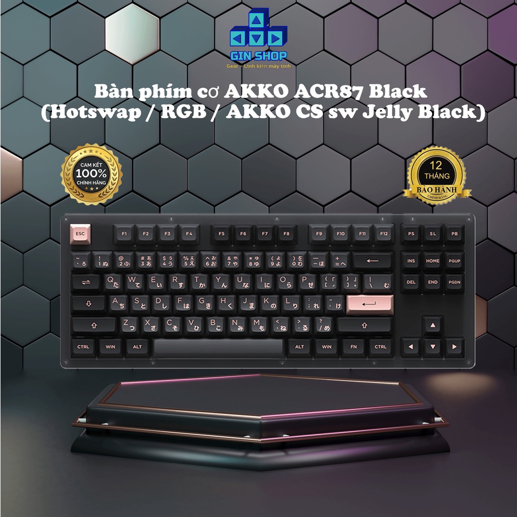 Mua Bàn phím cơ AKKO ACR87 (Hotswap / RGB / AKKO CS sw Jelly) giá rẻ ...