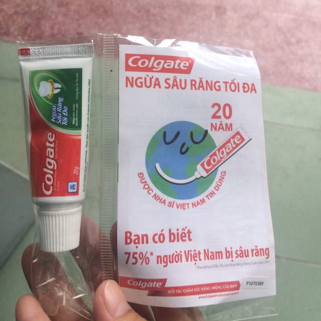 Combo 5c Kem đánh răng Colgate 20g | Shopee Việt Nam