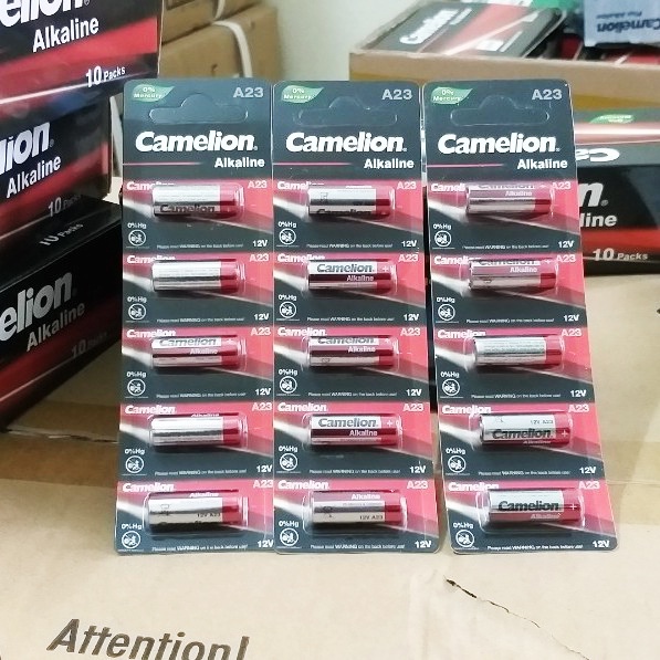 Mua Pin A23, A27 Alkaline Camelion 12V , Pin cửa cuốn, Pin điều khiển ...